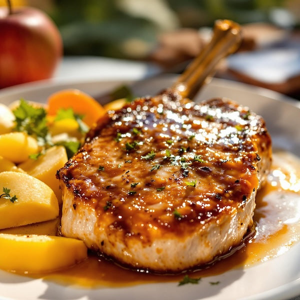 Red Apple & Brown Sugar Pork Chops – Green Olive Company